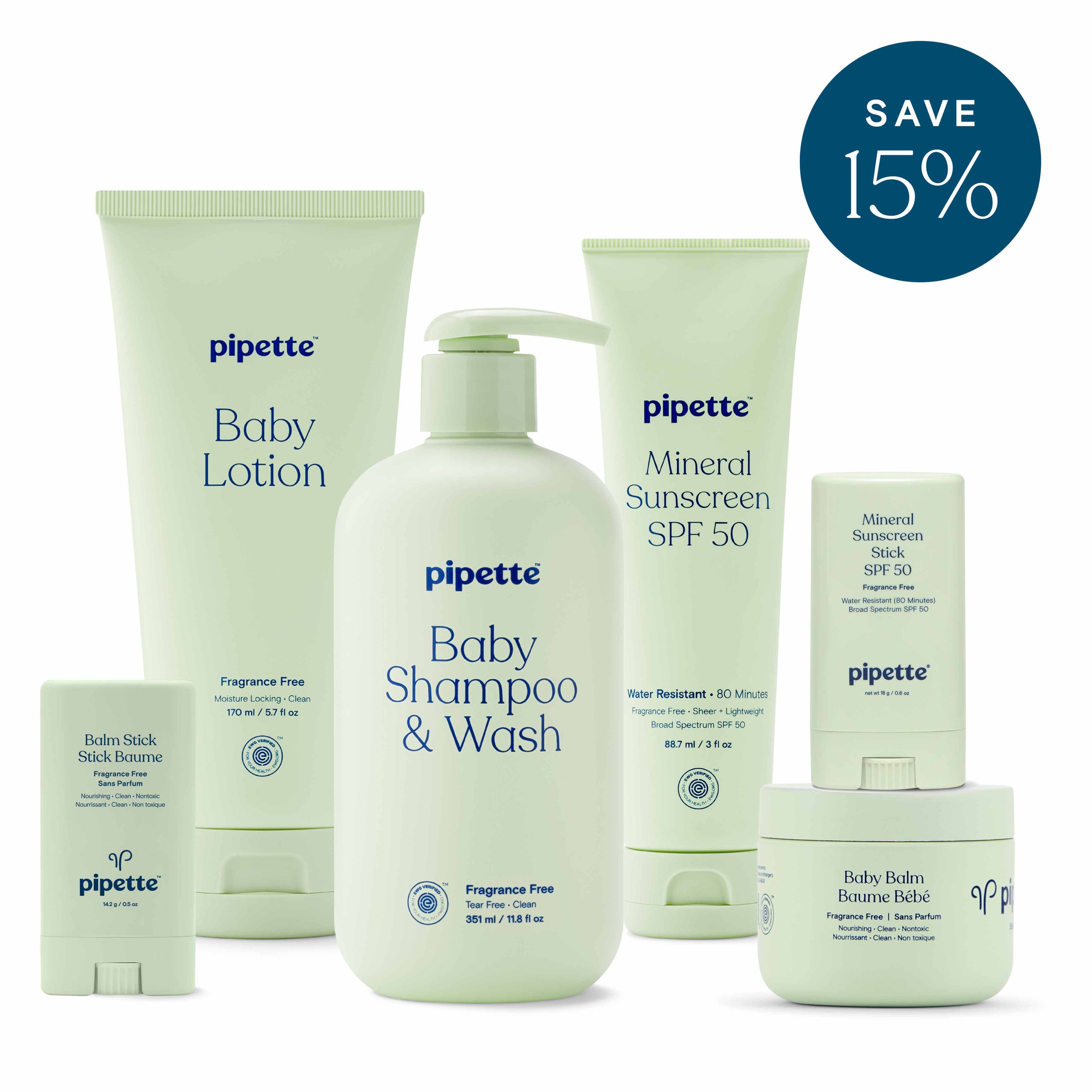 Gentle, Nontoxic and 100% Clean Skincare for Mom & Baby | Pipette