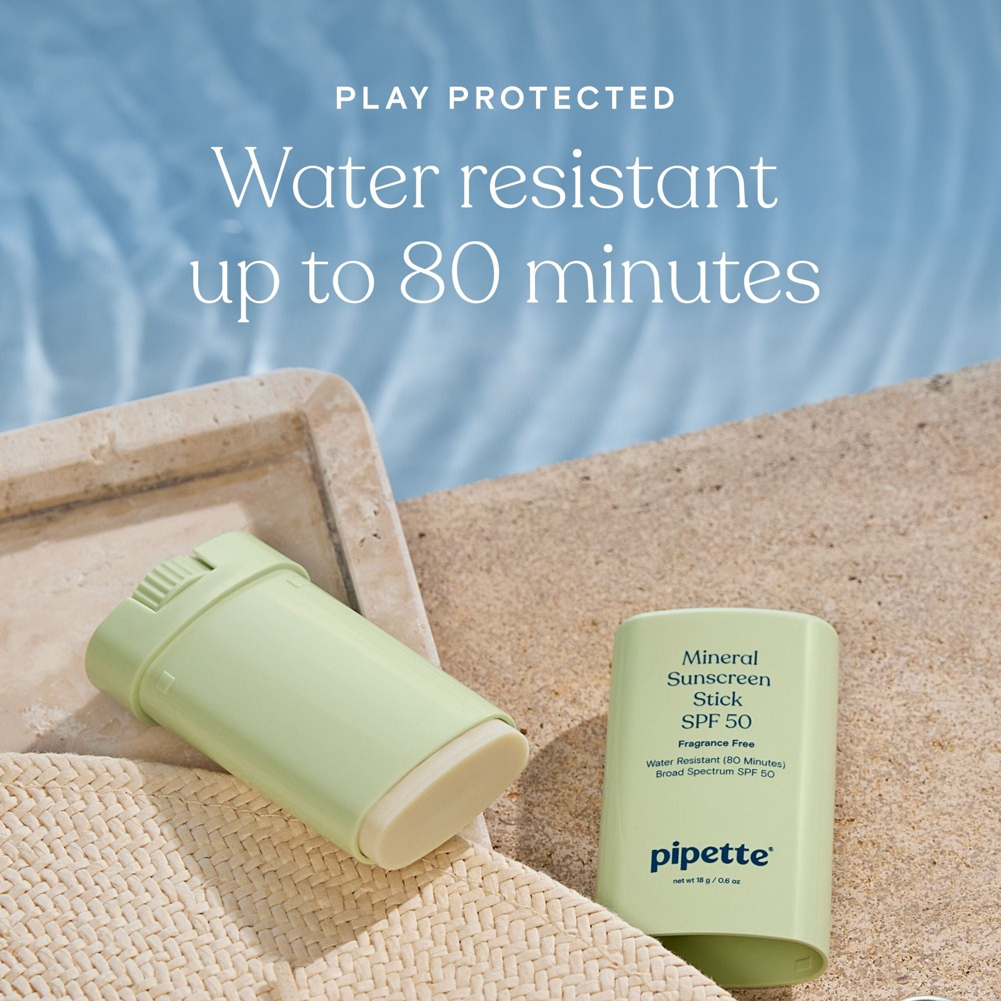 SPF 50 Mineral Sunscreen Stick | Pipette